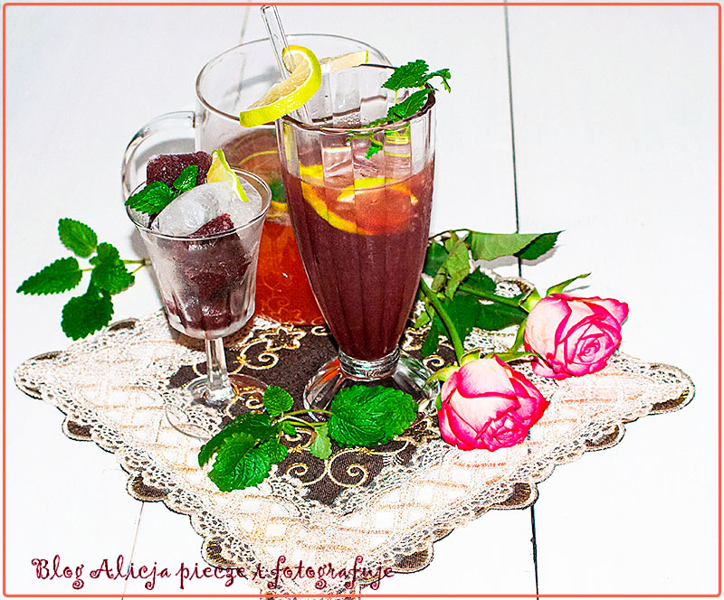 Almdudler – jeżynowy drink – Alicja piecze i fotografuje