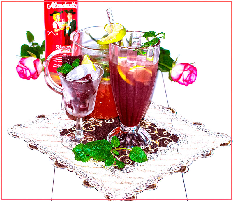 Almdudler – jeżynowy drink – Alicja piecze i fotografuje